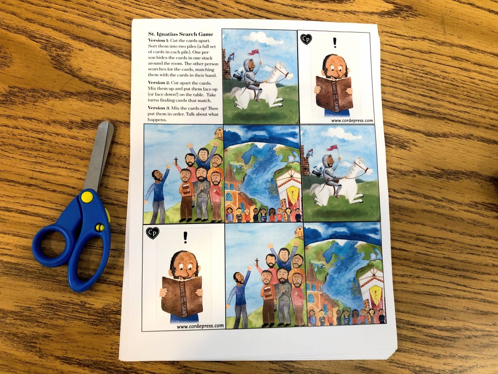 Educational Resources – Activities Based on Audacious Ignatius – Corde ...